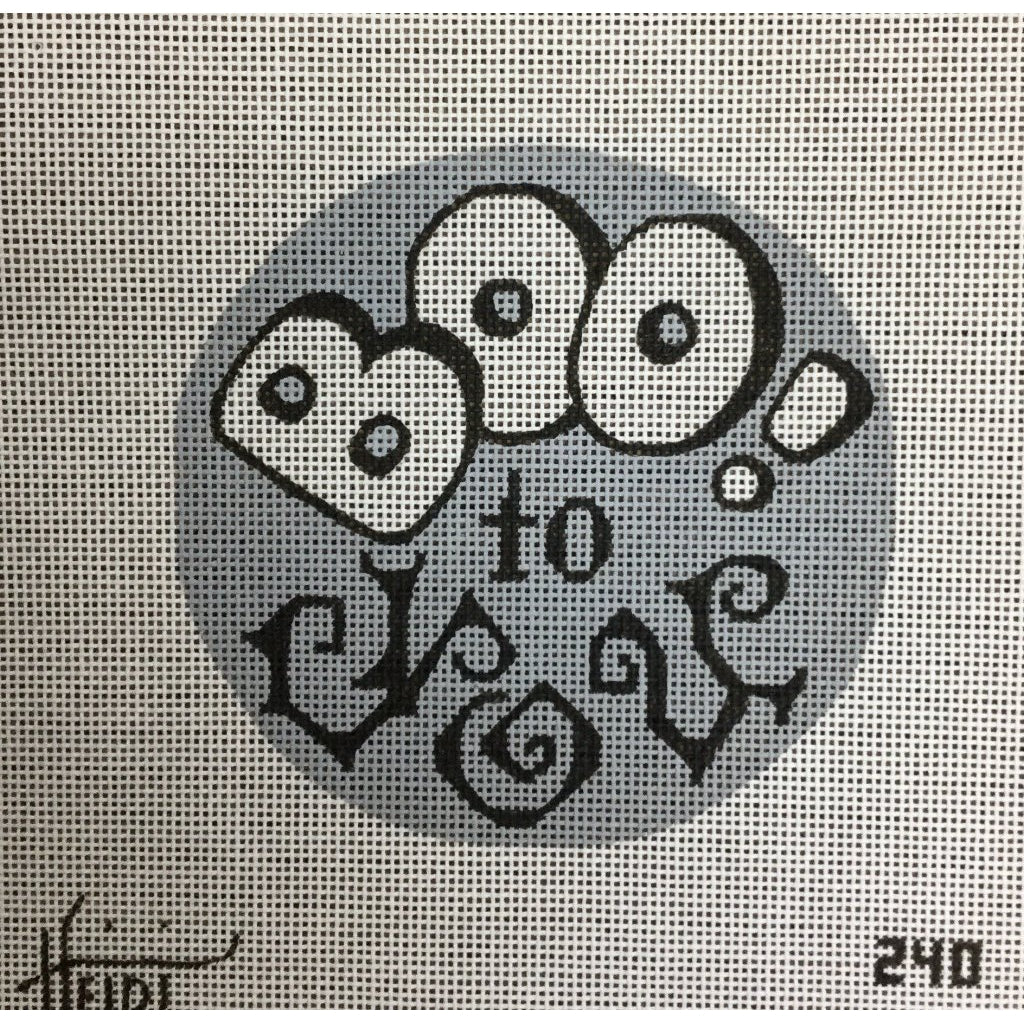 Boo to You Canvas | KC Needlepoint