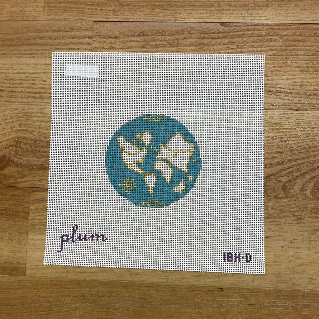 Needlepoint Travel Rounds | KC Needlepoint