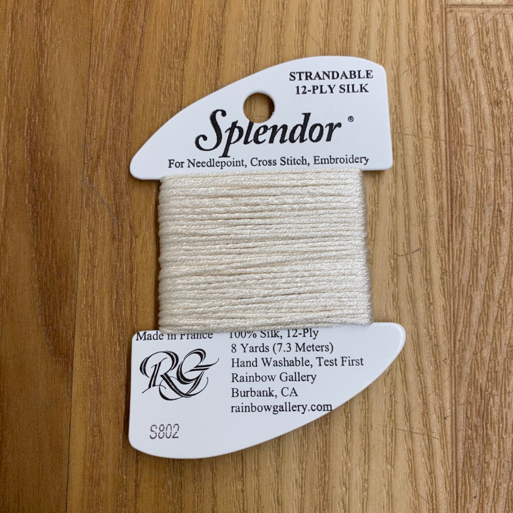 Splendor S802 White – KC Needlepoint