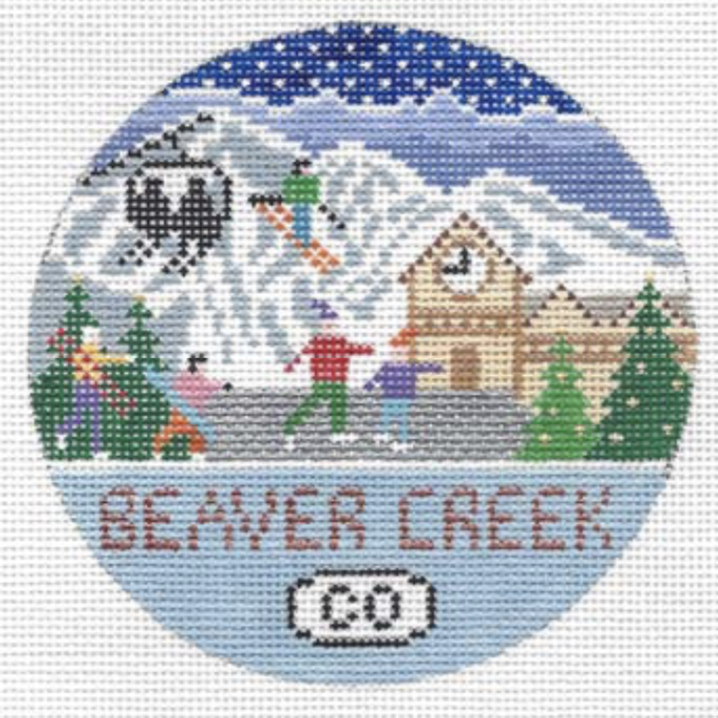 Needlepoint Travel Rounds | KC Needlepoint