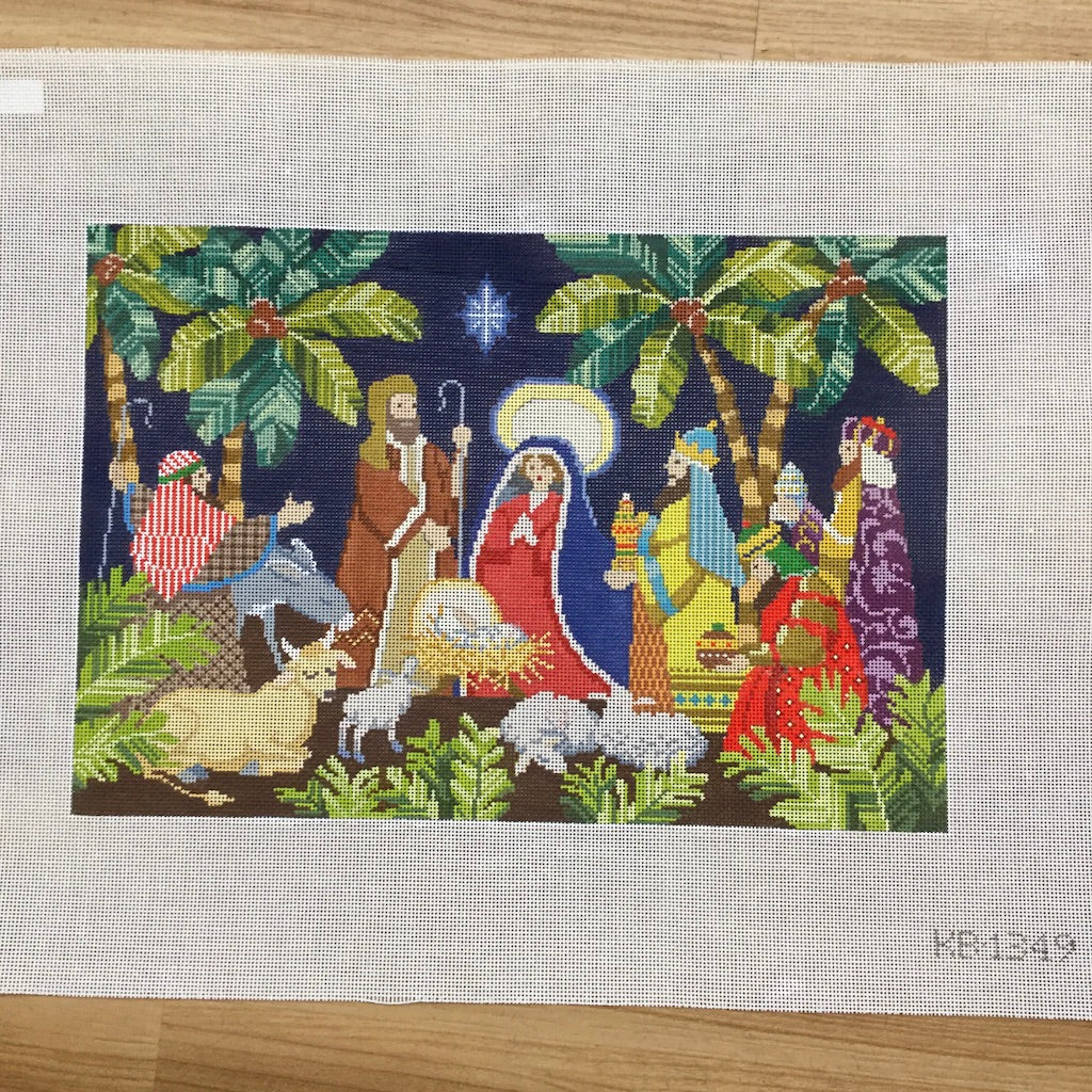 Nativity Needlepoint Pieces | KC Needlepoint