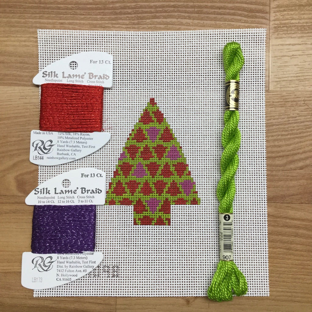 Tree with Trees Needlepoint Kit – KC Needlepoint