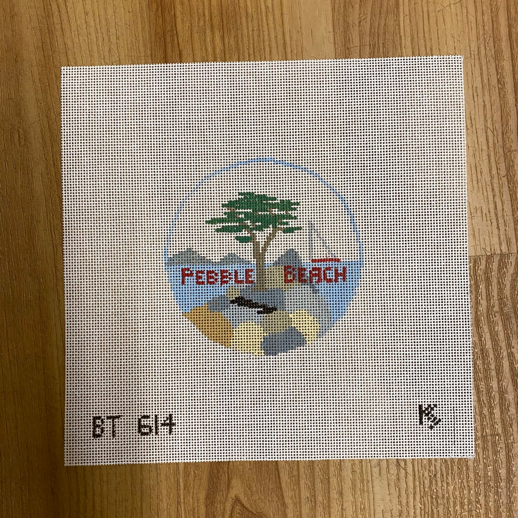 Needlepoint Travel Rounds | KC Needlepoint