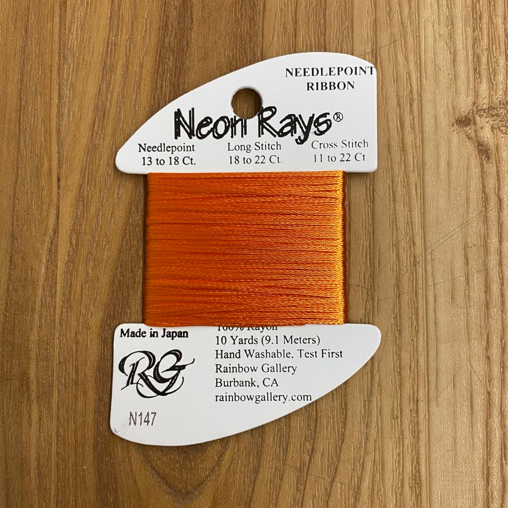 Neon Rays N147 Persimmon | KC Needlepoint