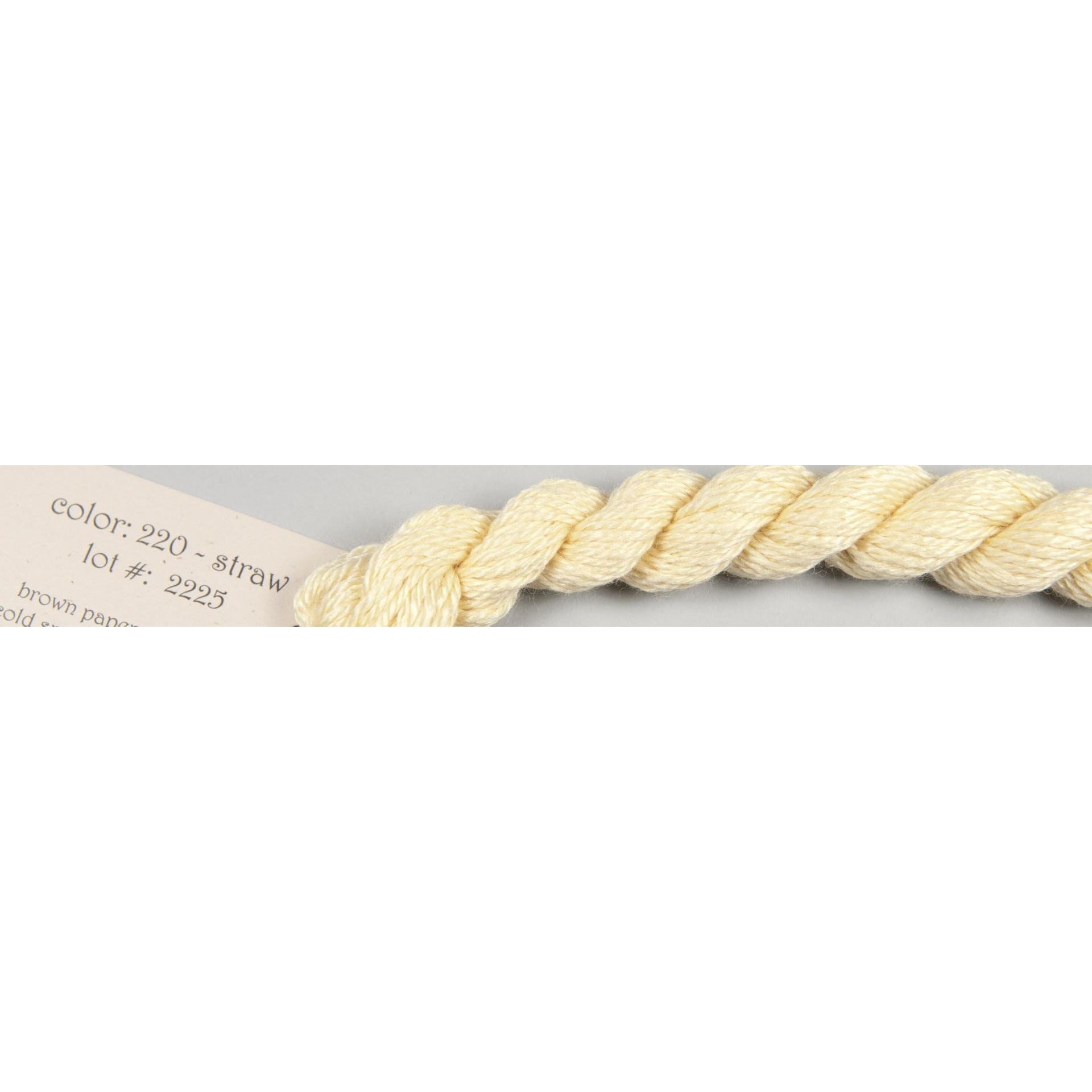 Silk & Ivory 220 Straw | KC Needlepoint