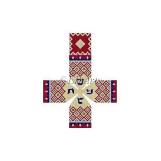 Diamonds Dreidel Canvas – KC Needlepoint