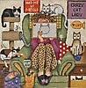 Stitching Girl Cat Lady Needlepoint Canvas – KC Needlepoint