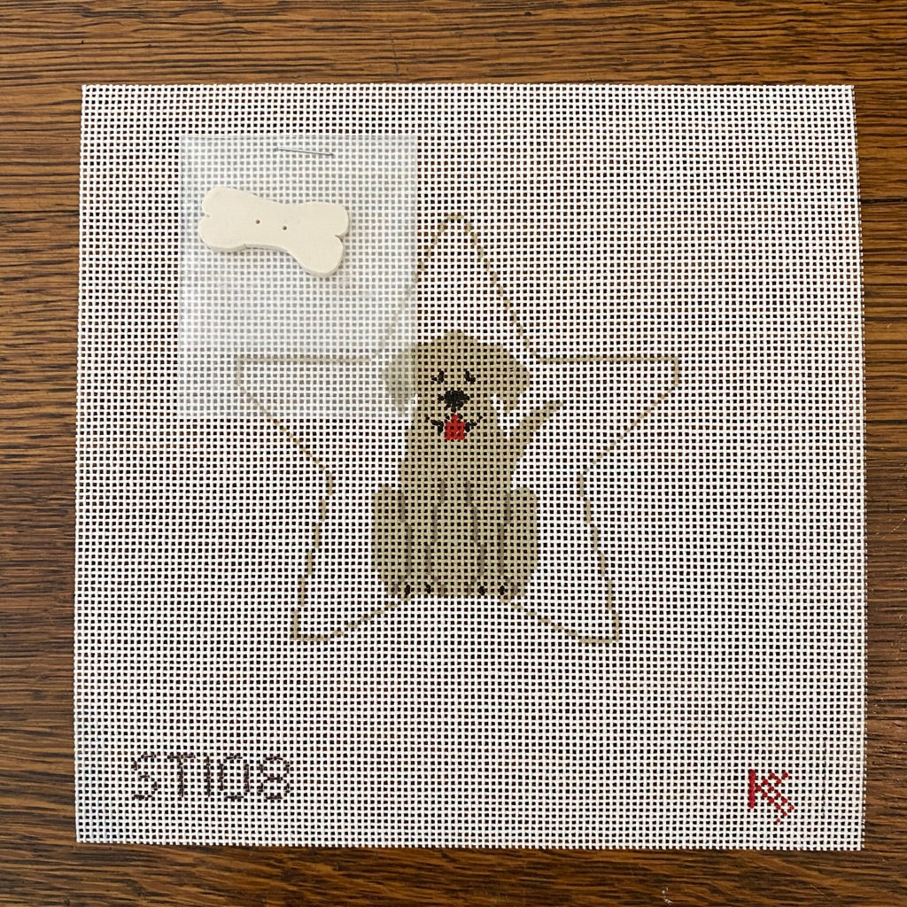 Yellow Lab Star Canvas – KC Needlepoint